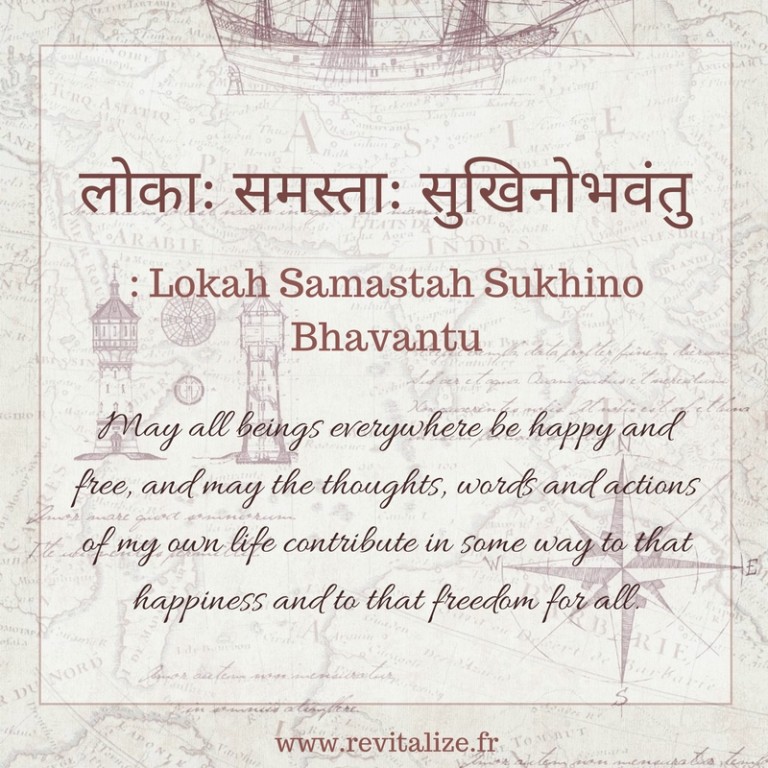 Lokah Samastah Sukhino Bhavantu - Revitalize Revitalize